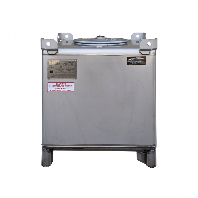 New 350 Gallon 304 Stainless Steel - Mitchell Container Services, Inc